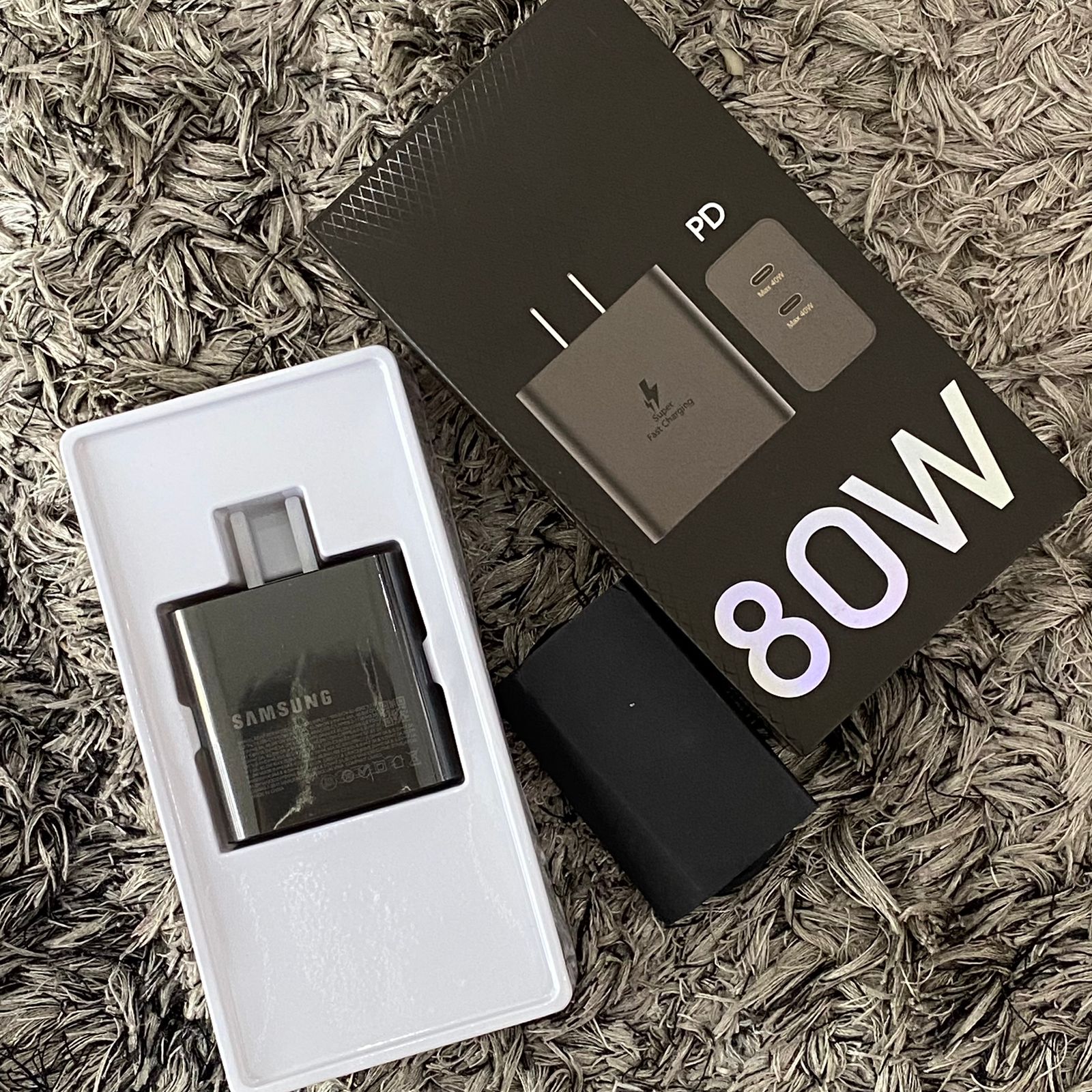 Cargador Carga Rapida 2 Entradas Samsung 80w – Aravegas